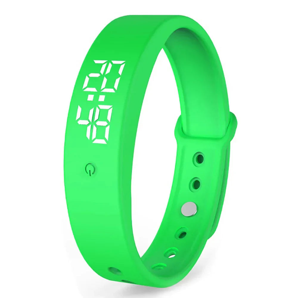 Navando | Waterdicht smartwatch met trilalarm en temperatuurmeting