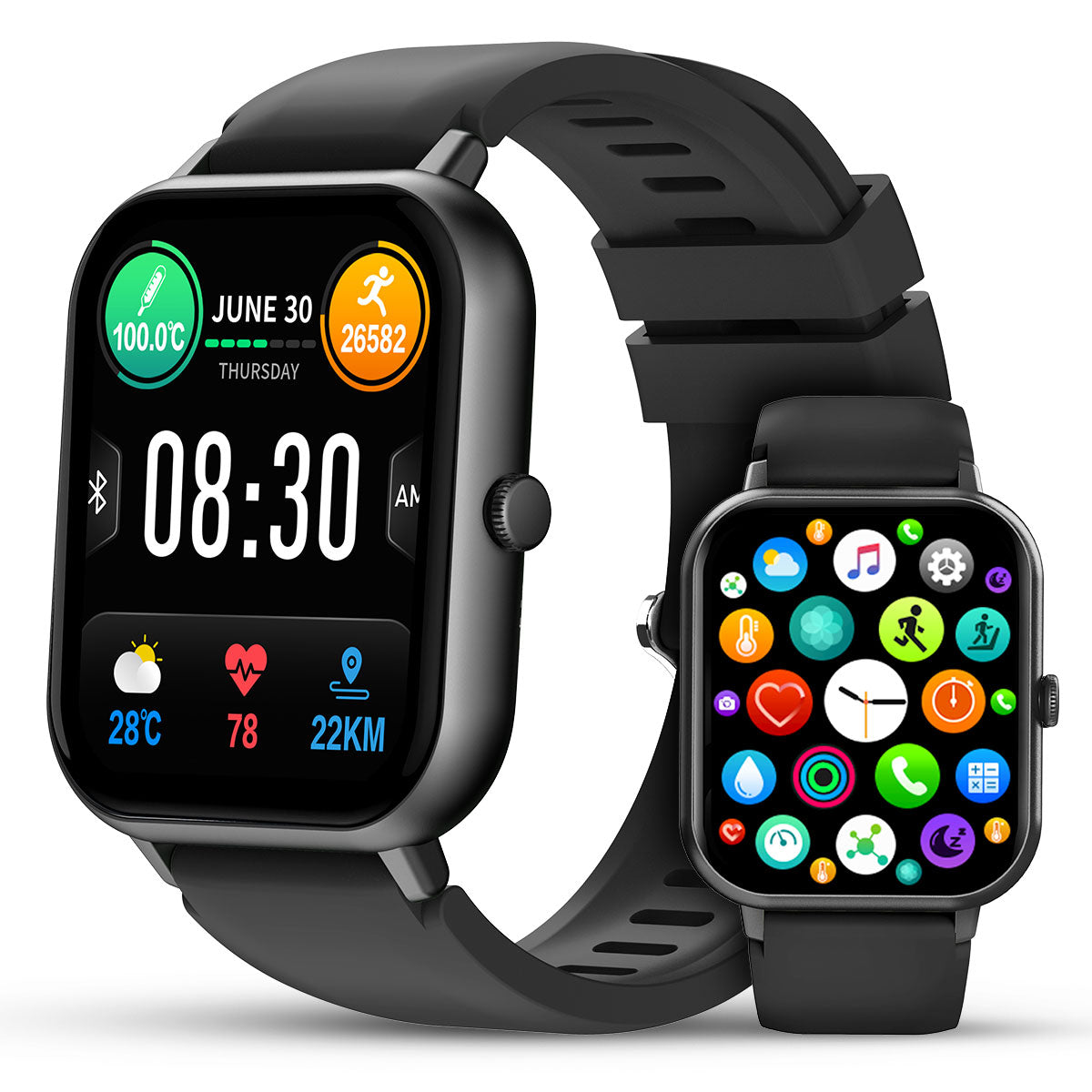 Navando | GPS-tracking en gezondheidsmonitoring kindersmartwatch Pro